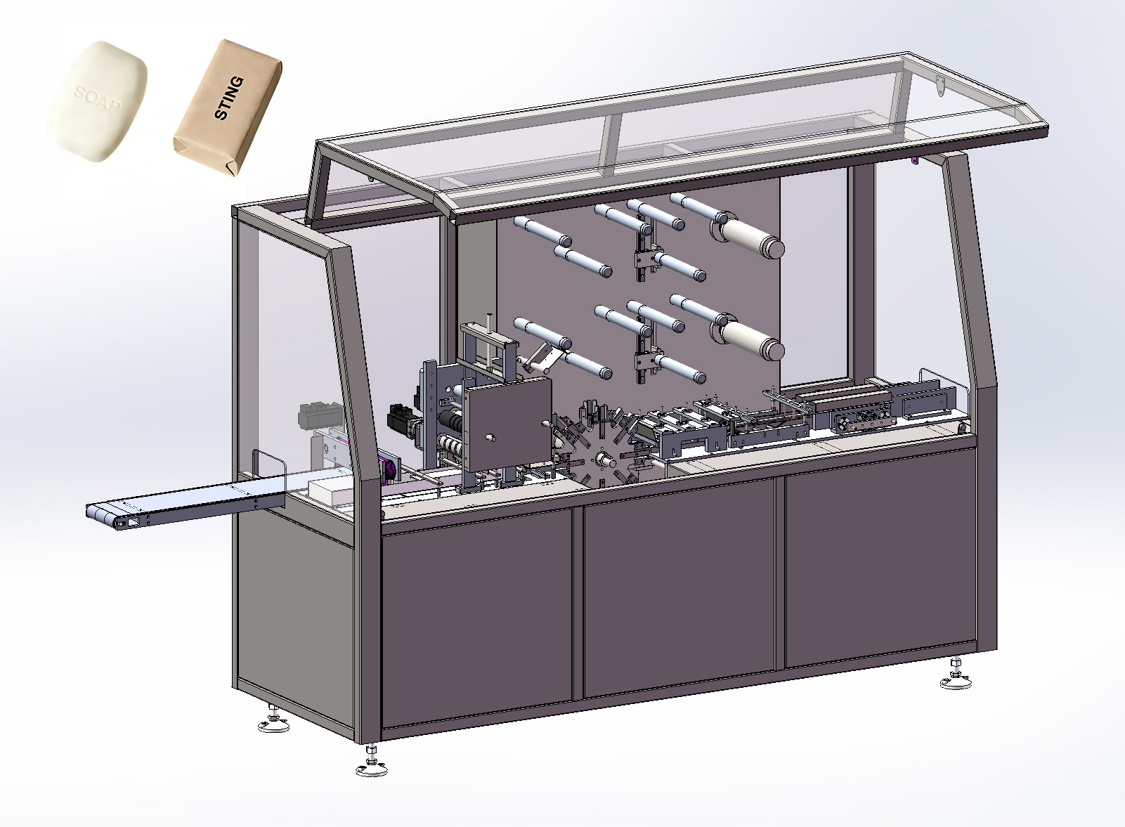 soap packaging machine - Soap Making Machine